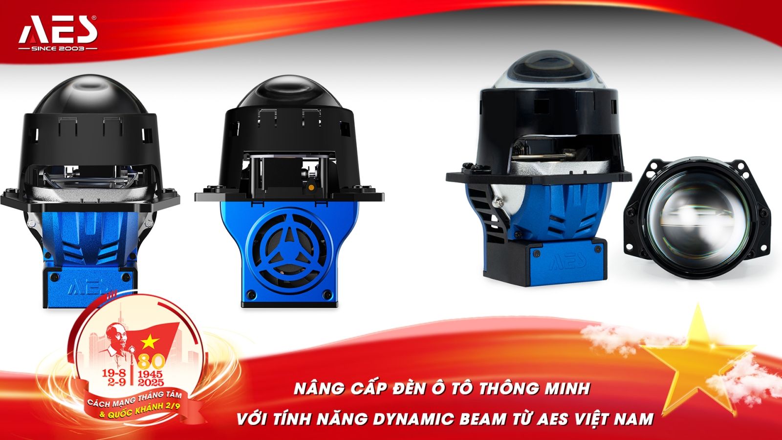 Nâng cấp đèn ô tô thông minh với tính năng Dynamic Beam từ AES Việt Nam